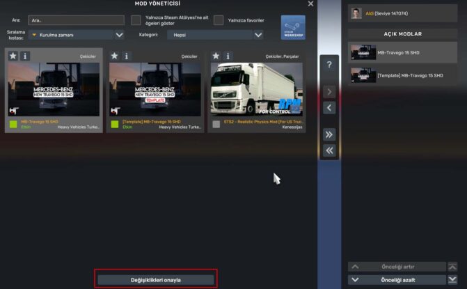 Ets 2 mod yükleme - MSBil